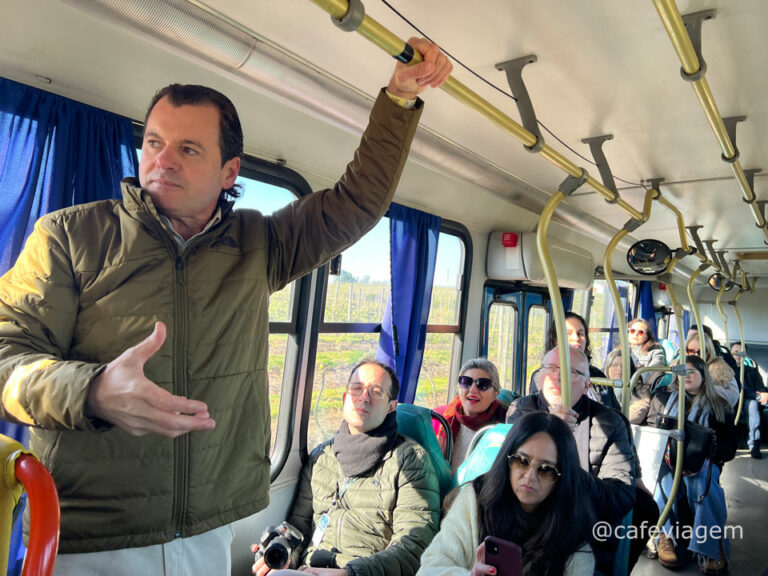 Visita à Vinícola Almadén e ao novo Free Shop da Fronteira